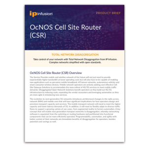 OcNOS Cell Site Router (CSR) - EPS Global